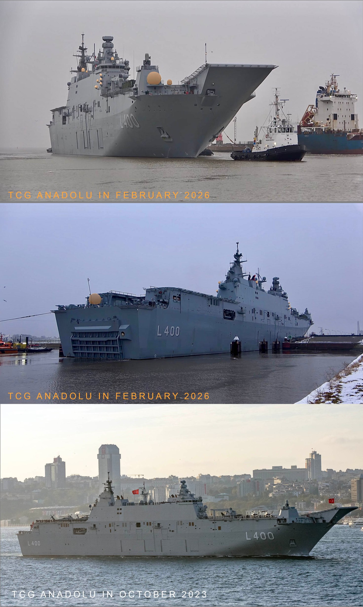 What TCG Anadolu’s New Antennas Reveal About Türkiye’s Naval Future ...